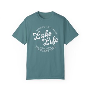 Lake Life Shirt Custom Vintage Style Lake T-shirt Vacation Gift for Her Cabin Shirt Lakelife ...