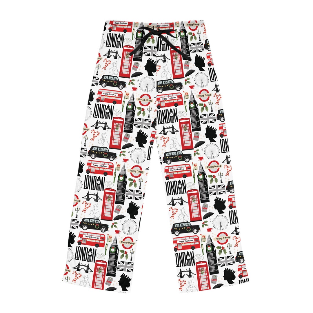 London Pajama Pants London Christmas Gift British Gift London Pajamas ...