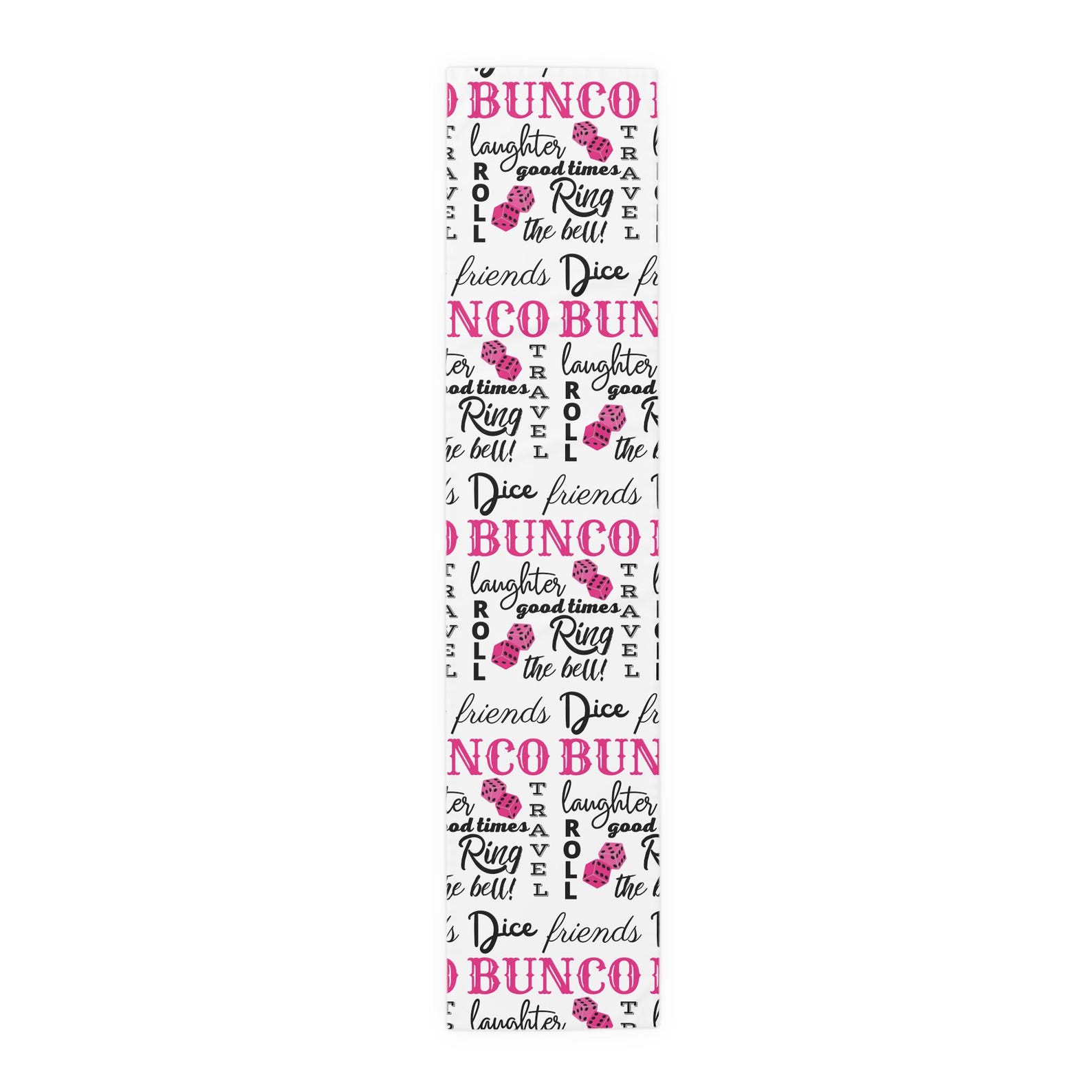 Bunco Table Runner | Dice Game Table Runner | Bunco Decor | Bunco Gifts ...