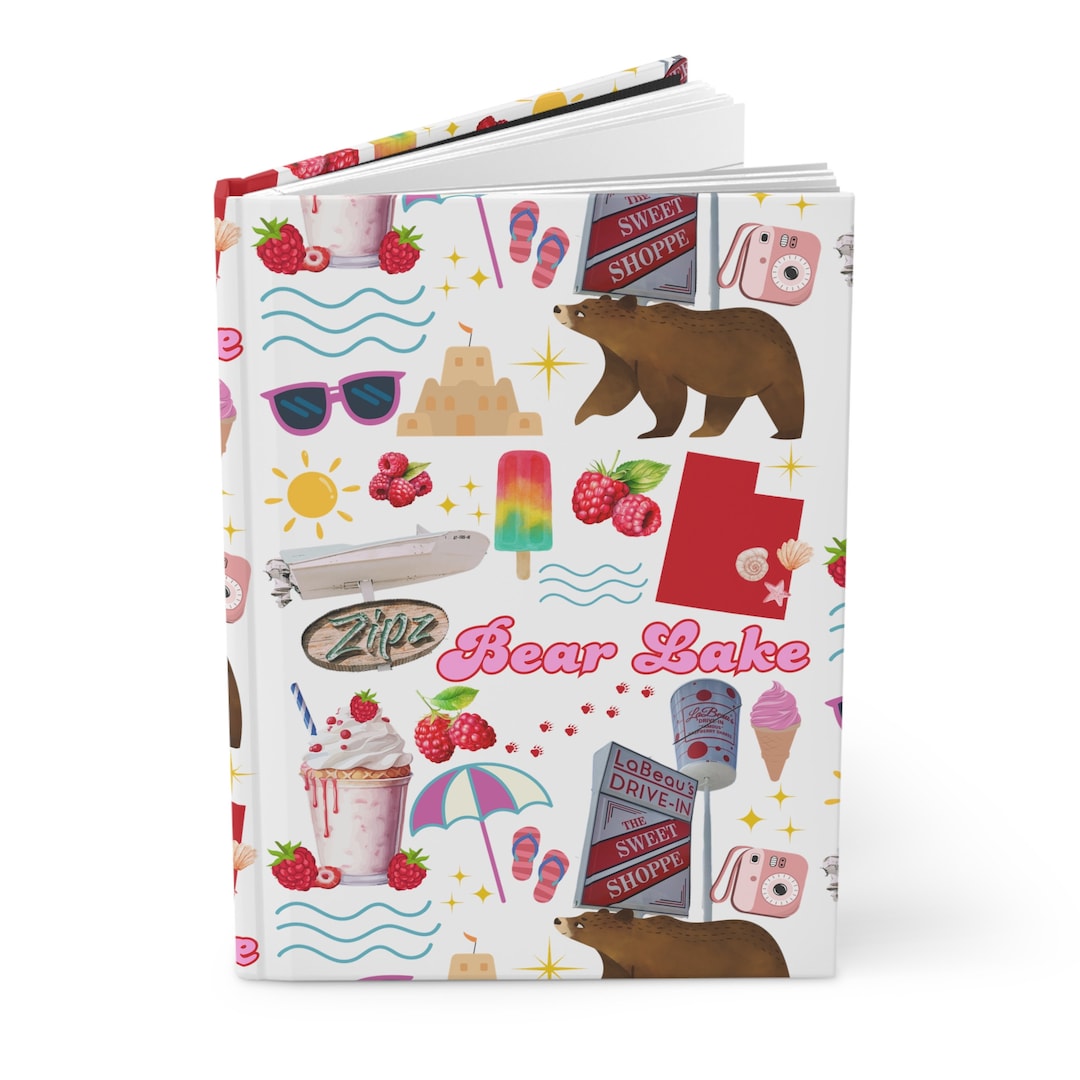 Bear Lake Utah Journal Notebook | Utah Journal | Bear Lake Gift | Bear ...