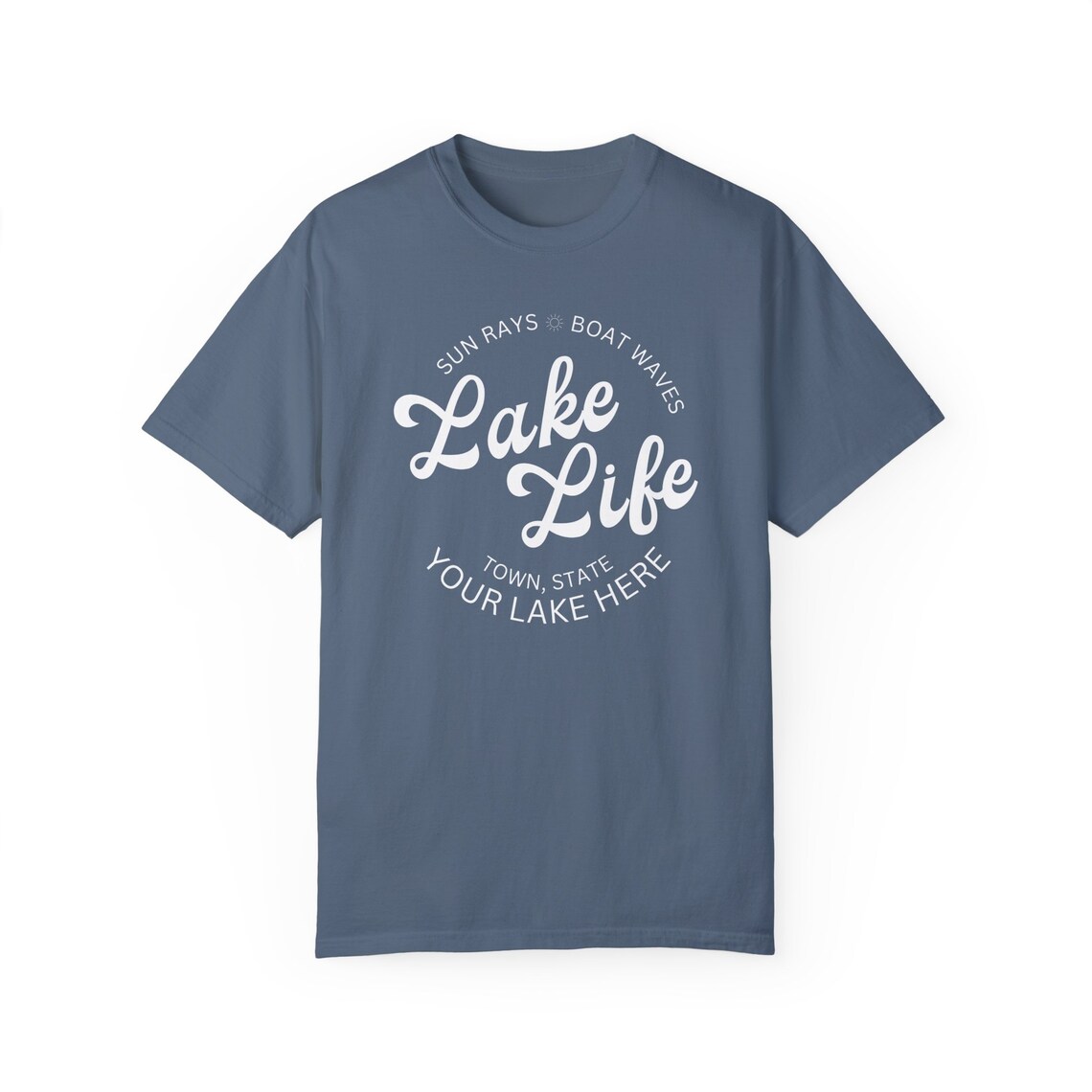 Lake Life Shirt | Custom Vintage Style Lake T-shirt | Vacation Gift for ...