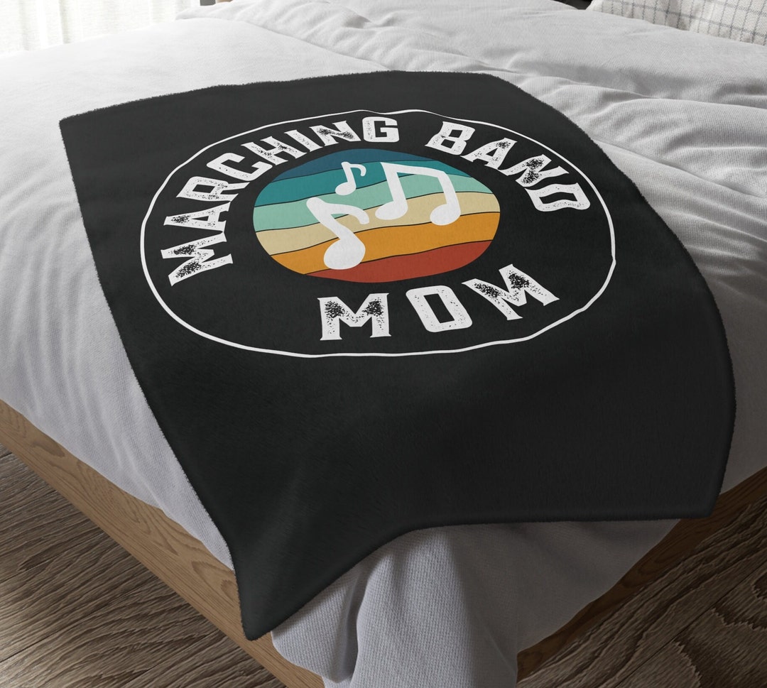 Marching Band Blanket Marching Band Mom Gift Marching Band Gifts Band ...