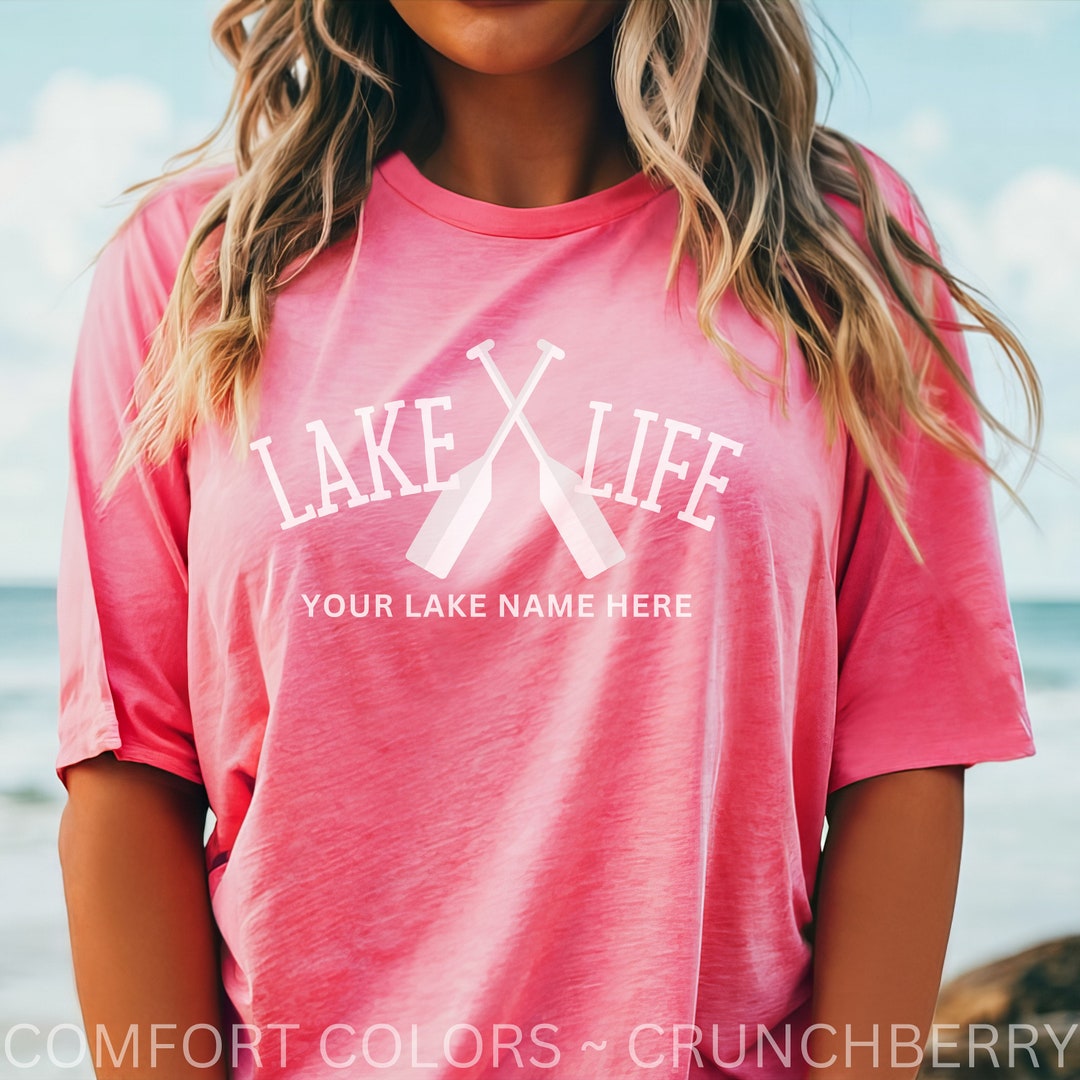 Lake Life Shirt | Custom Vintage Style Lake T-shirt | Vacation Gift for ...