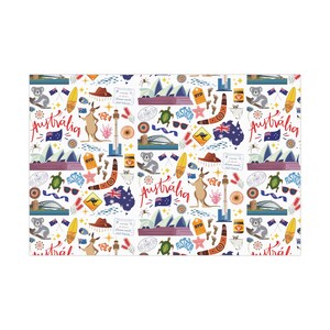 Australia Wrapping Paper Roll and Sheets | Koala Birthday Party ...