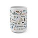 Nantucket Beach House Ceramic Mug | Coastal New England Cup - Etsy
