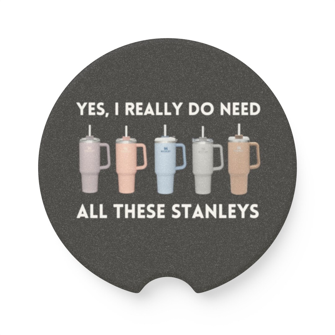 Stanley Cup Car Coasters | Soapstone Car Coaster | Stanley Tumbler ...