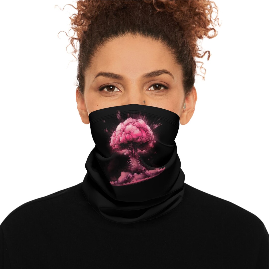 Nuclear Explosion Neck Gaiter, Winter Face Mask, Adjustable Scarf - Etsy