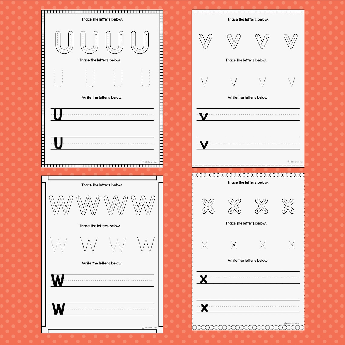 Letter Writing & Tracing for Pre-k and Kindergarten - Etsy