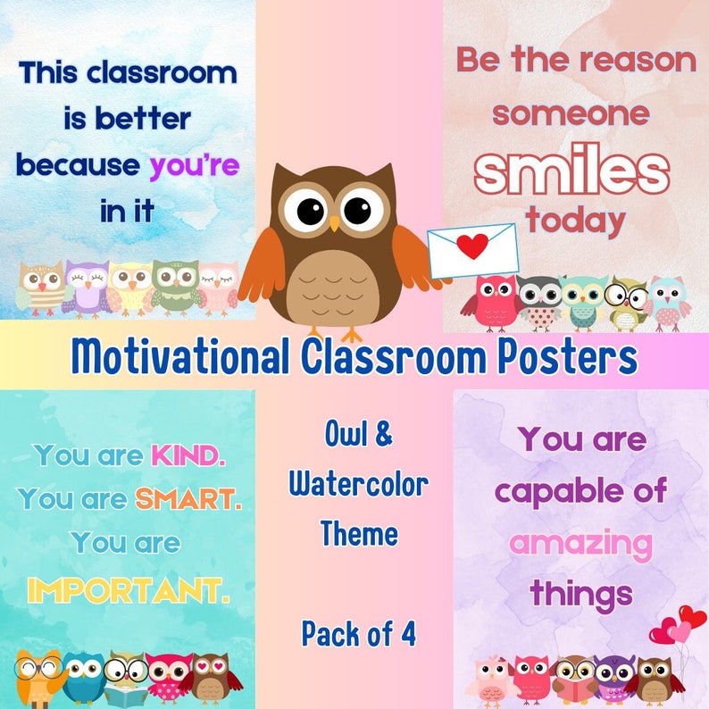Inspirational Quotes for Classroom or Homeschool | Printable Posters ...