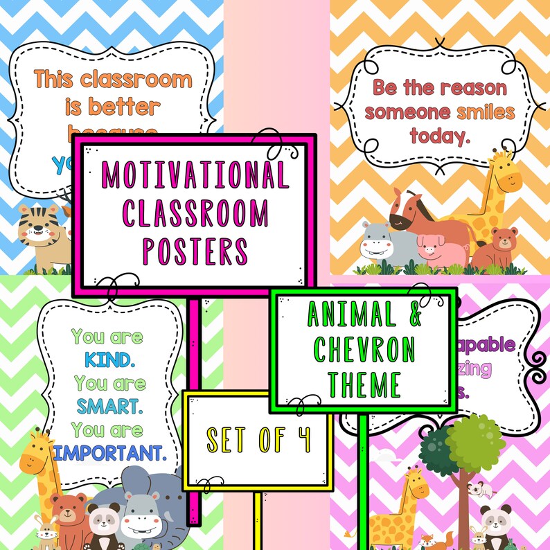 Inspirational Quotes for Classroom or Homeschool | Printable Posters ...