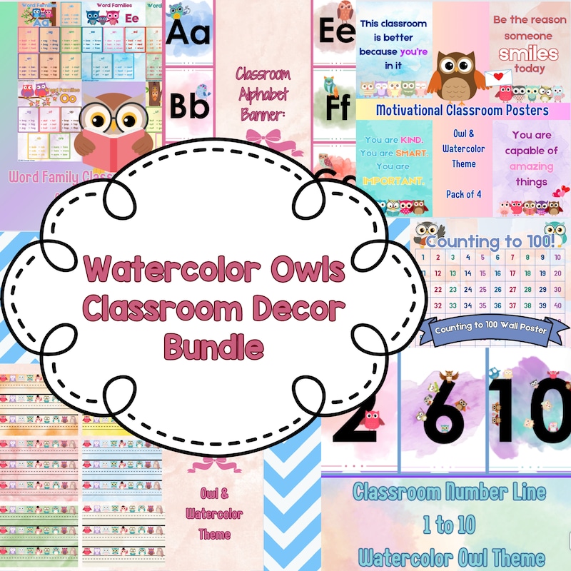 Classroom Decor Bundle - Etsy
