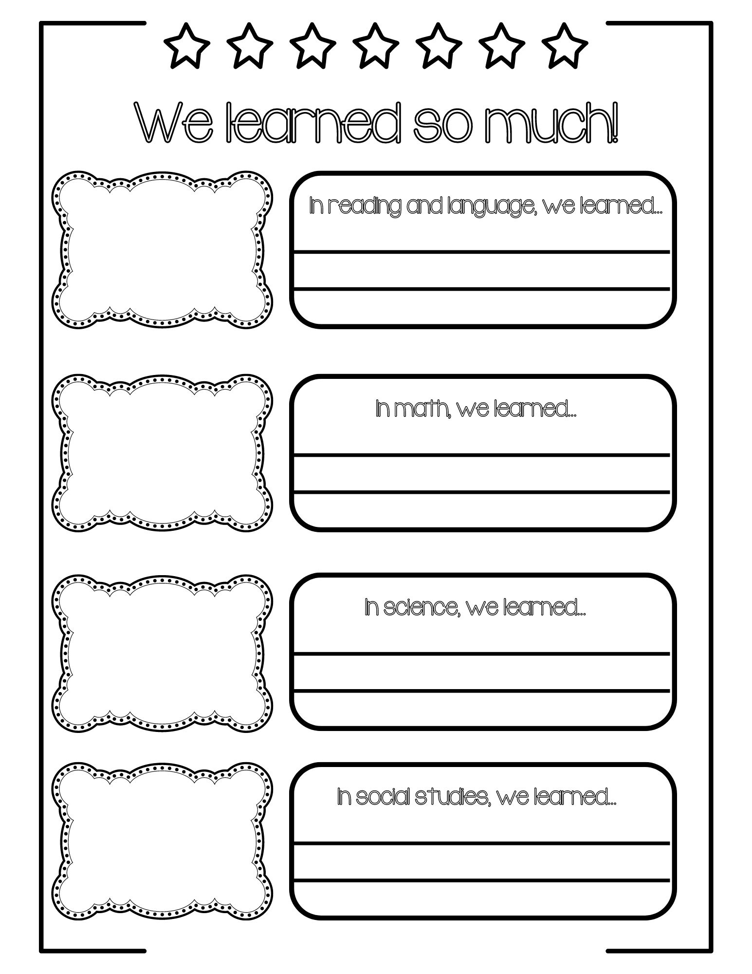 End-of-the-year, No-prep Activities Bundle - Etsy