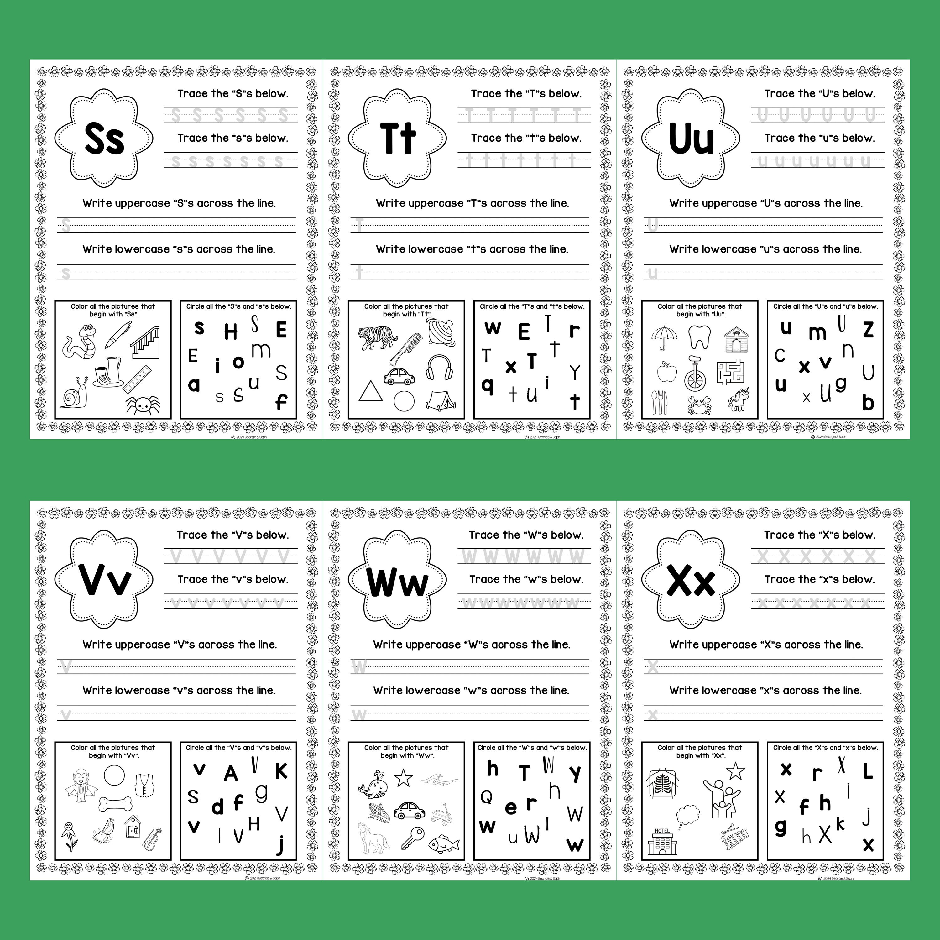 Letter Practice: Writing, Tracing. Identifying | Pre-k & Kindergarten ...