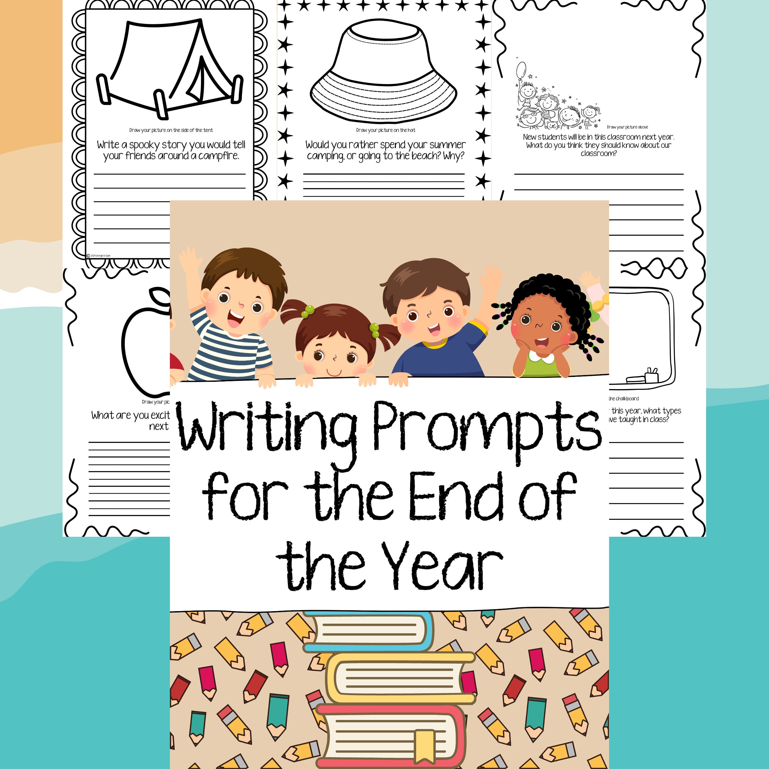 End-of-the-year, No-prep Activities Bundle - Etsy