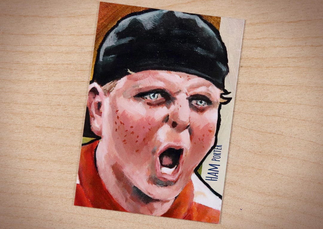 The Sandlot Ham Porter Patrick Renna ACEO Limited Edition Baseball Art ...