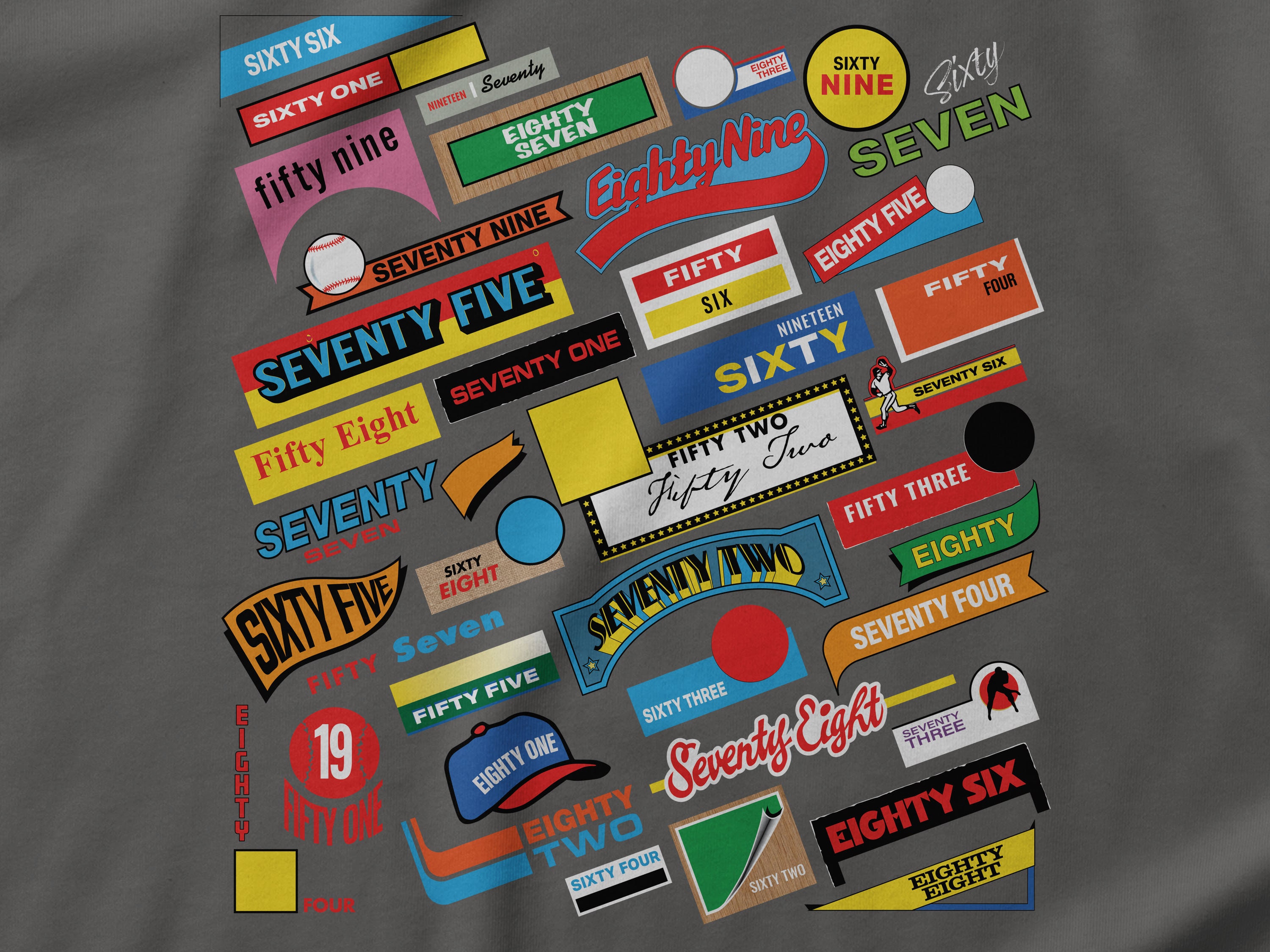 Years of Classic Baseball Card Design Unisex T-shirt - Etsy