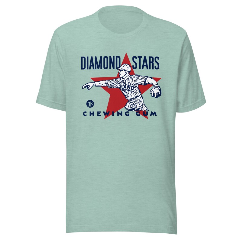 Diamond Stars Baseball Card Unisex T-shirt - Etsy