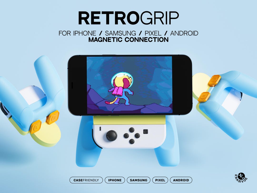 RETRO GRIP for iPhone / Samsung / Pixel / Android Phones - Etsy