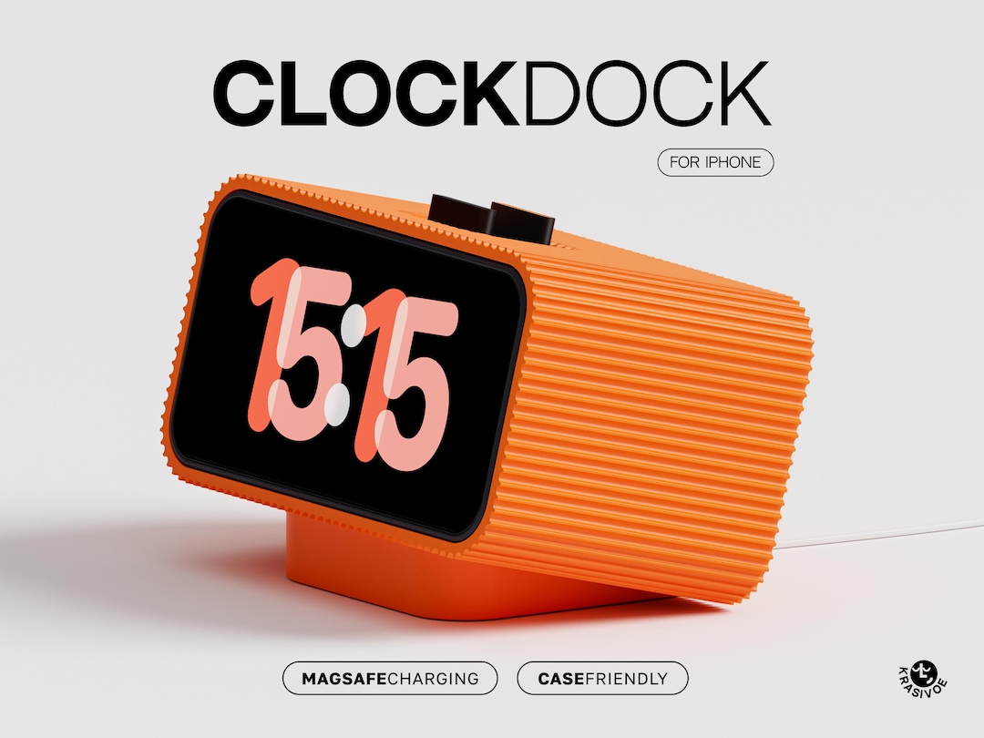 CLOCK DOCK for iPhone (standby Mode) - Etsy