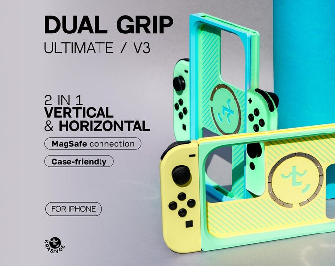 Portrait Mode Grip Accessory for Nintendo Switch Pintendo Flip, the ...