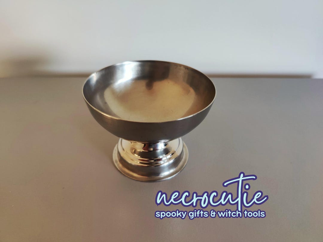 Steel Vintage Altar Offering Bowl or Chalice for Your Altars and ...