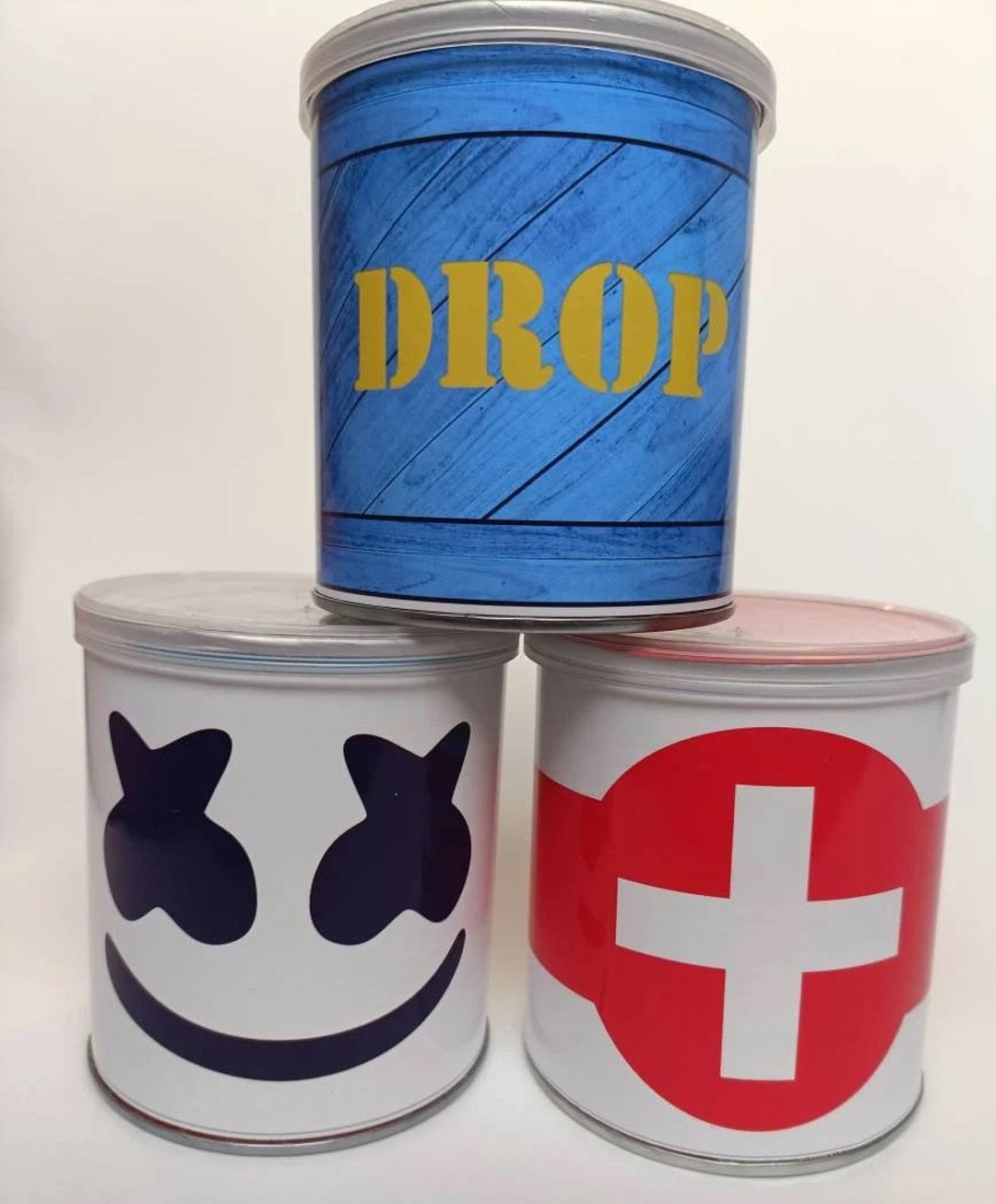 Set 12 Labels Mini Pringles Potato Labels Gaming Drop Box DJ Medical - Etsy
