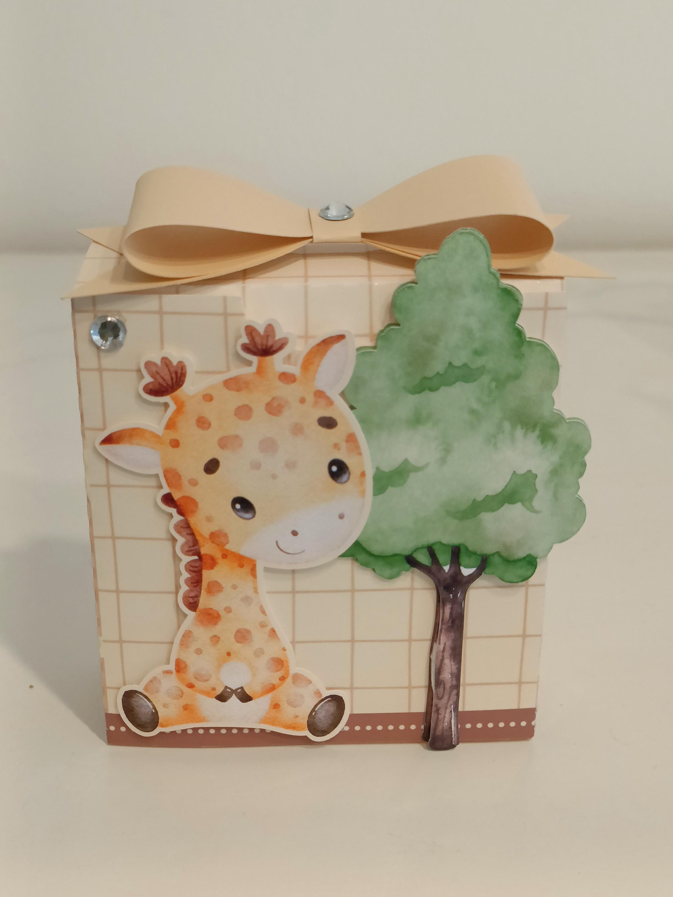 DIY Printable File Giraffe Watercolor Party Favor. Goody Boxes Party ...