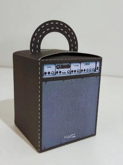 DIY Printable File Rock and Roll Rockstar Party Box Favors Birthday ...