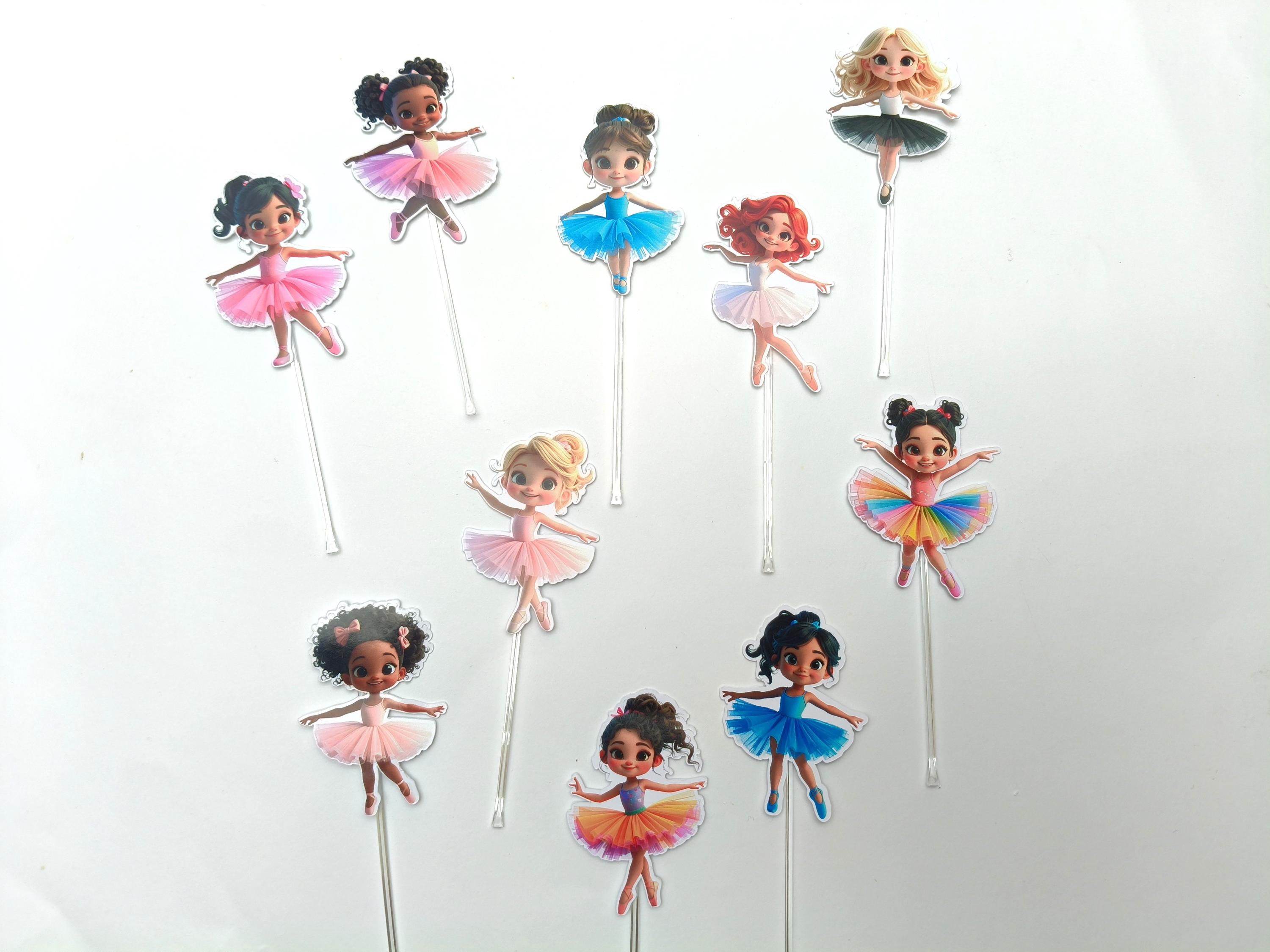 Digital Ballet Clipart Kit – 70+ PNG Ballerina Images End Backgrounds ...