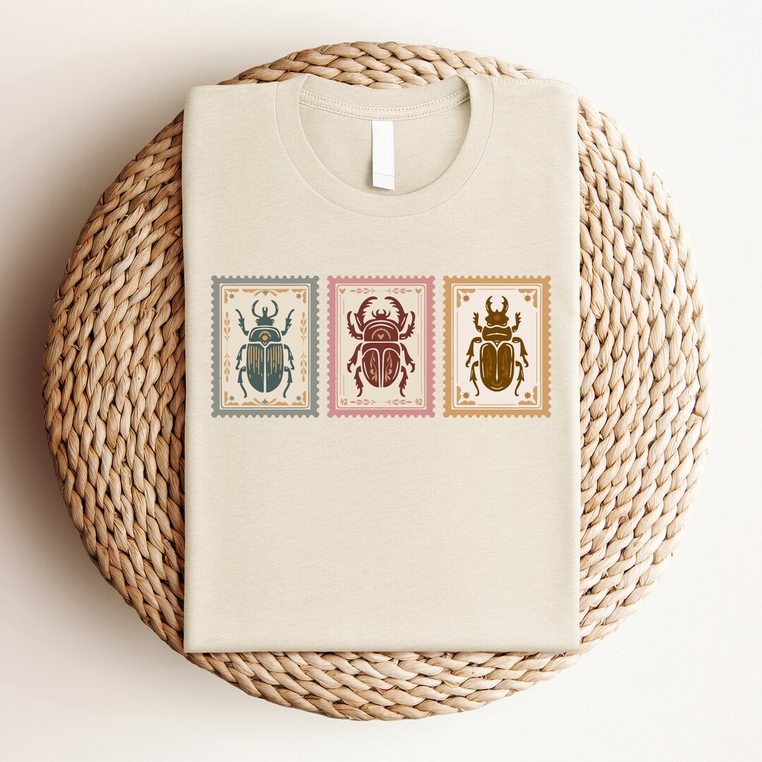 Bugs Print T-shirt, Beetle Collector Shirt, Entomologist Gift ...