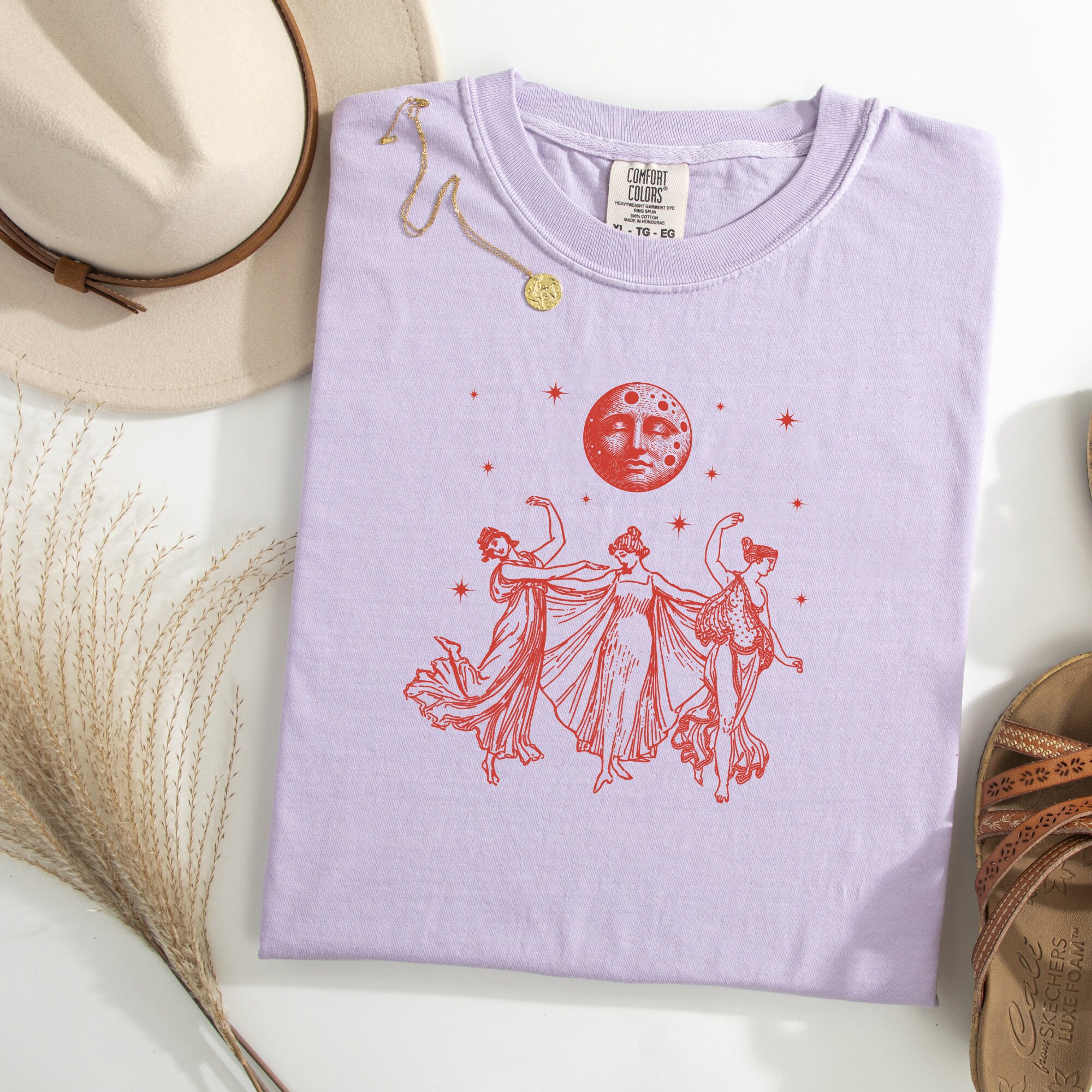 Dancing Witches T-shirt, Dark Academia Long Sleeve Shirt, Witchcore ...