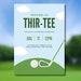 Thir-tee Birthday Invitation, Golf Birthday Party, Let's Par-tee ...