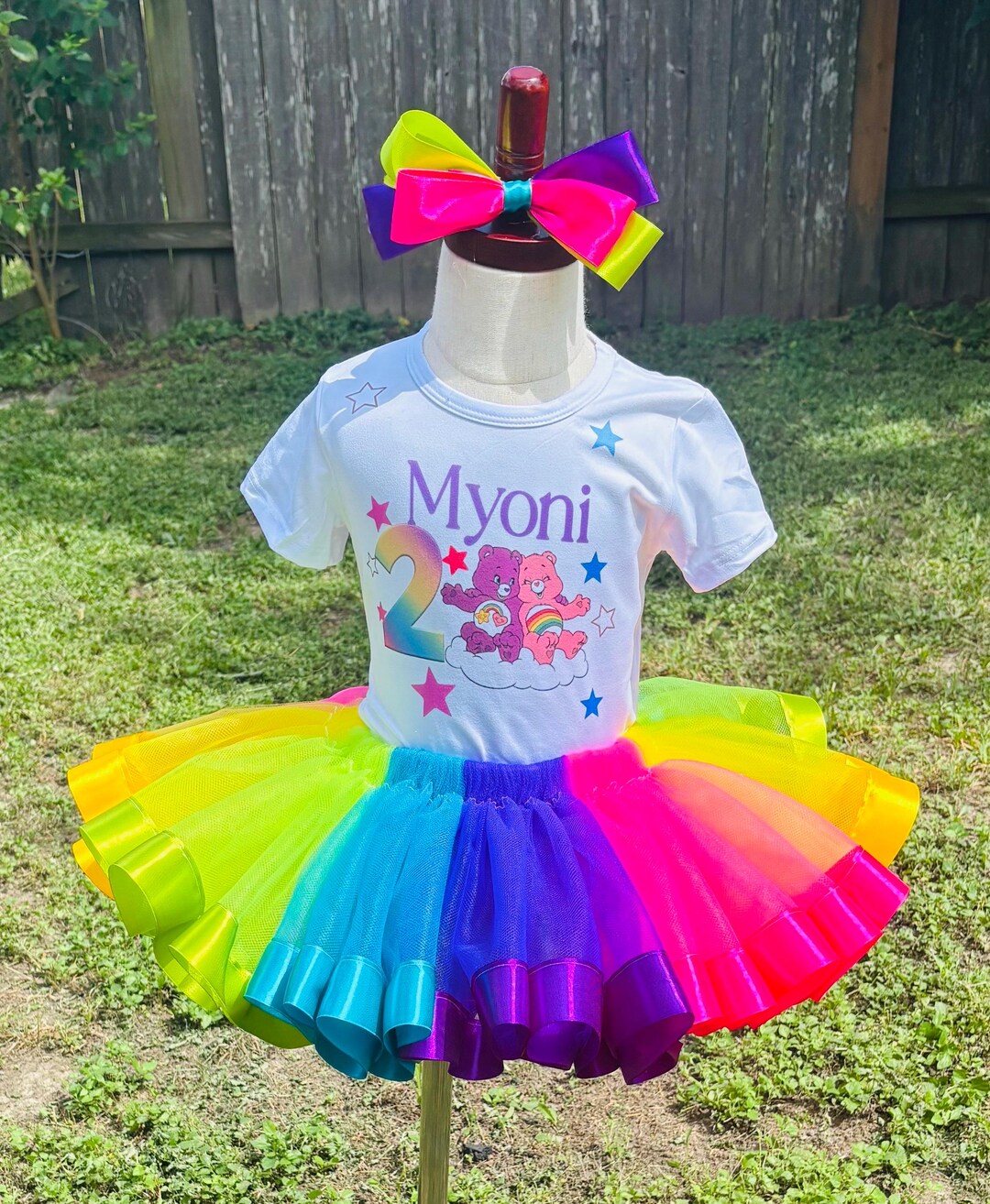 Little Girls Bears Tutu Set - Etsy