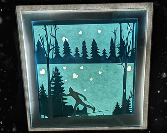 Country Shadow Box | Etsy