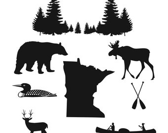 Minnesota Home Fishing pole svg cut file sign farmhouse sign | Etsy