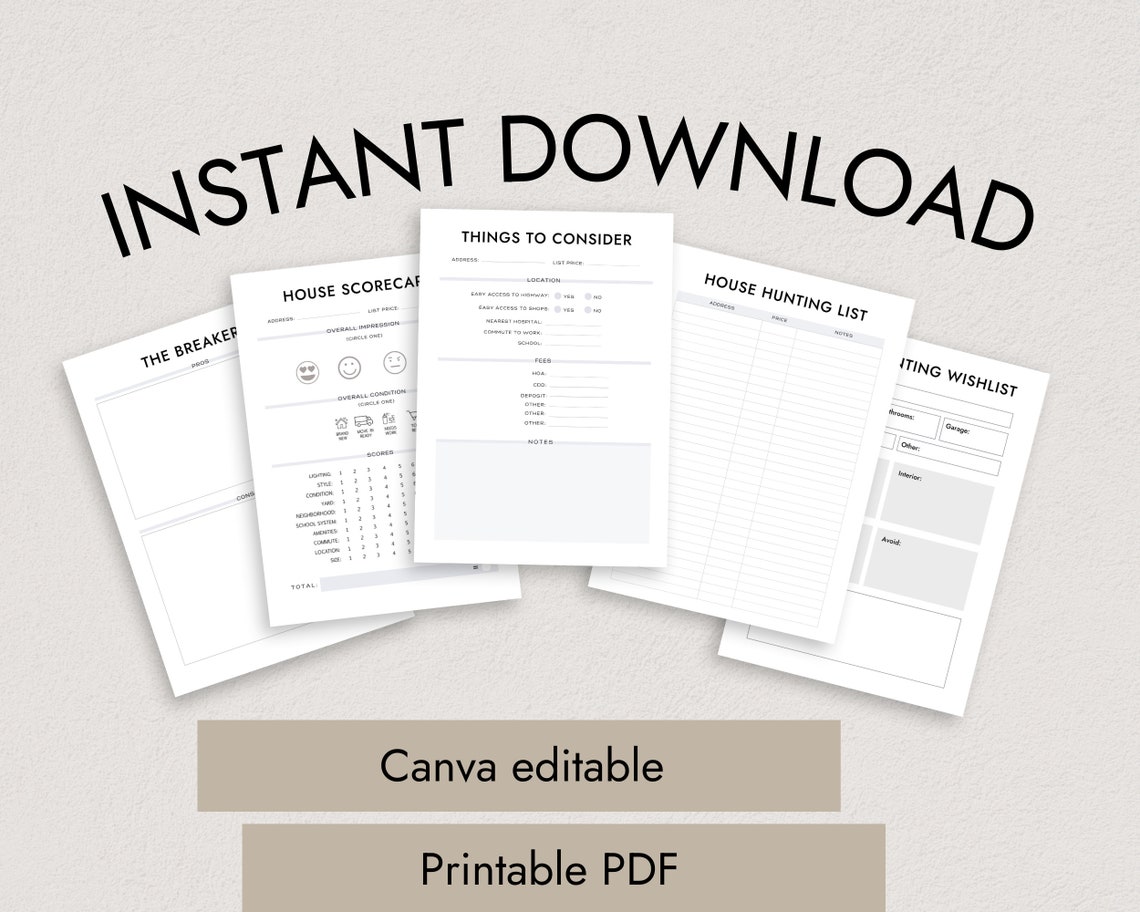 House Moving Planner Relocation Checklist Printable house Changing ...