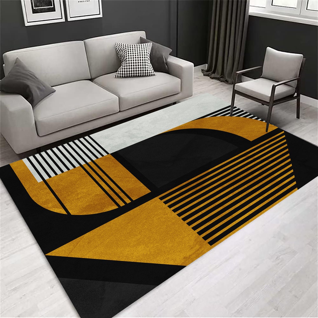 Mid Century Modern Art Rug, Mid Century Rug, Mid Century Modern Rug ...