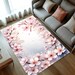 Cherry Blossom Rug, Pink Cherry Blossom, Nature Rug, Beautiful Flowers ...