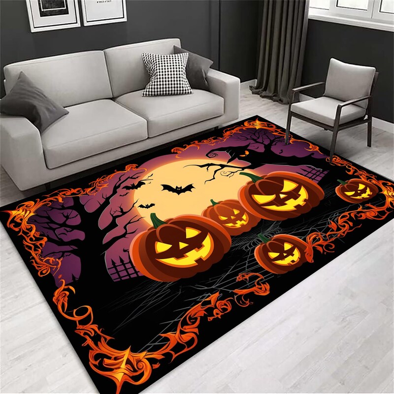 Halloween Rug - Etsy