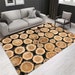 Tree Trunks Area Rug: 3D Wood Log Design - Etsy