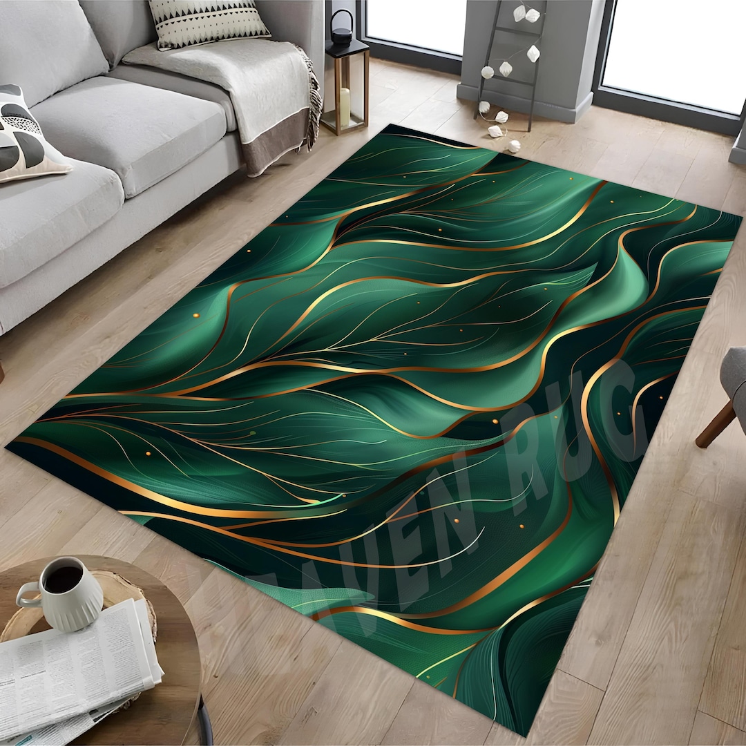 Marble Rug, Marble Texture Rug, Green Marble Rug, Marble Stylish Rug ...