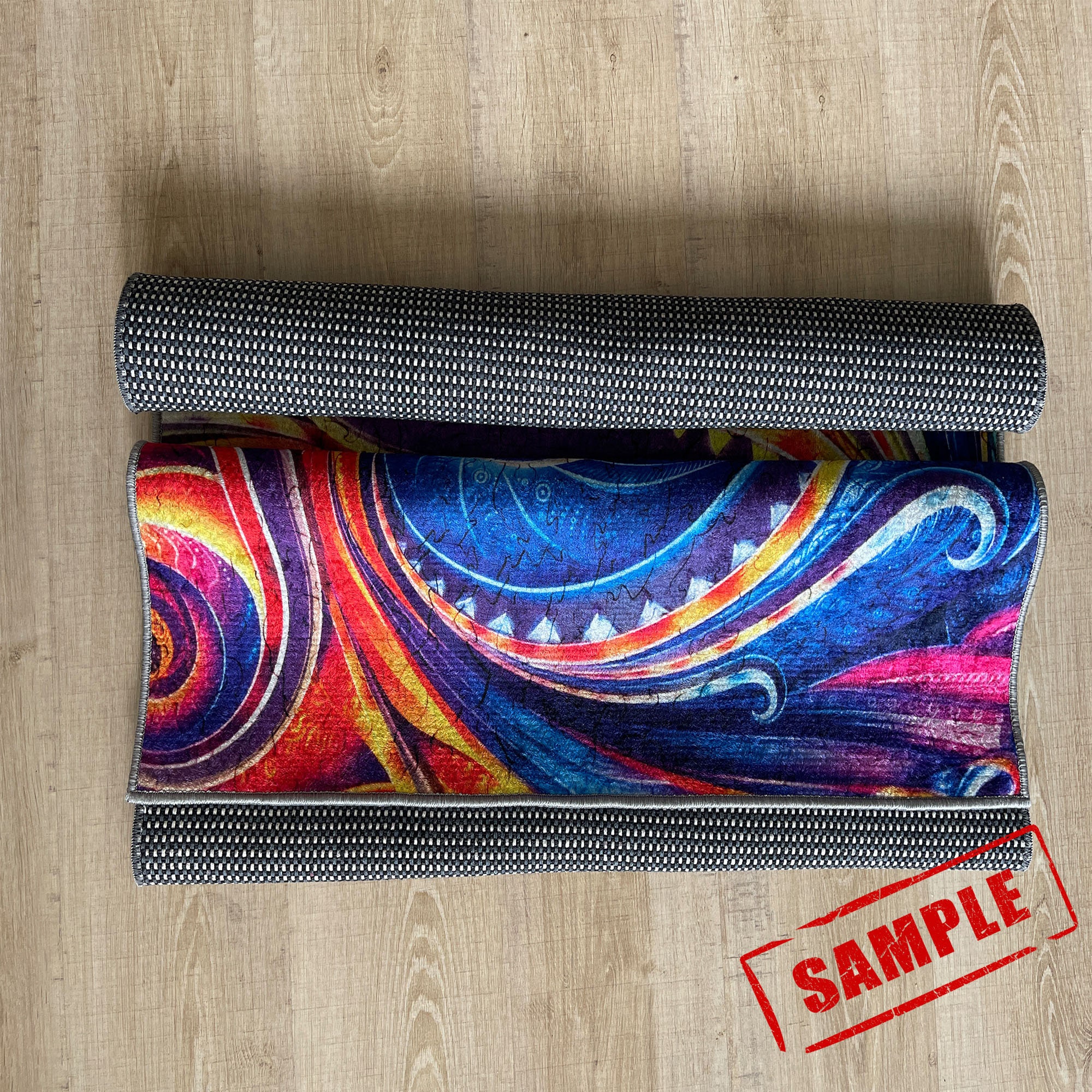 Red Black and Gold Marble Rug, Red and Black Design Marble Rug, Marble ...