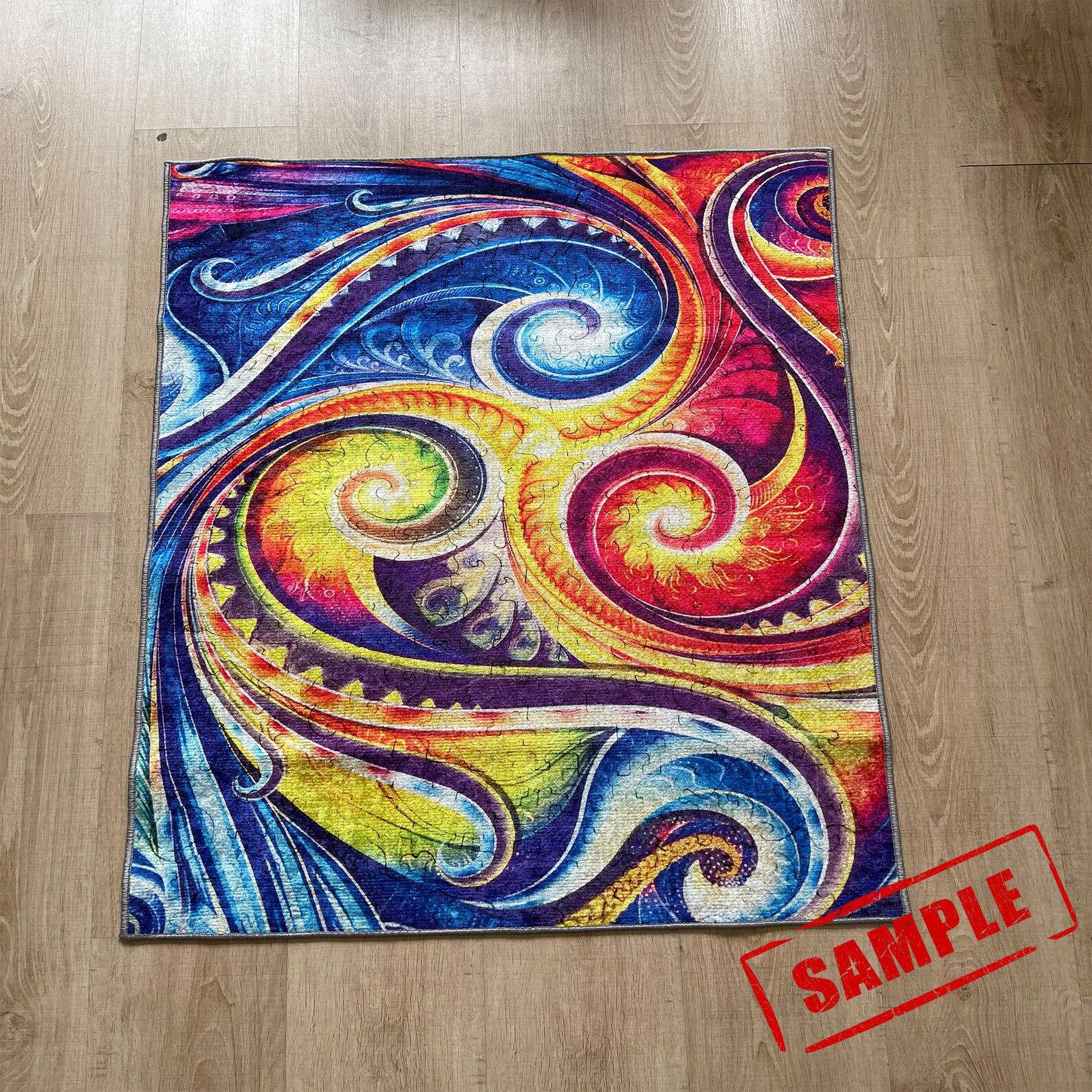 Silhouette Guitar Rug Guitar Design Rug Town Rug Music Room Rug