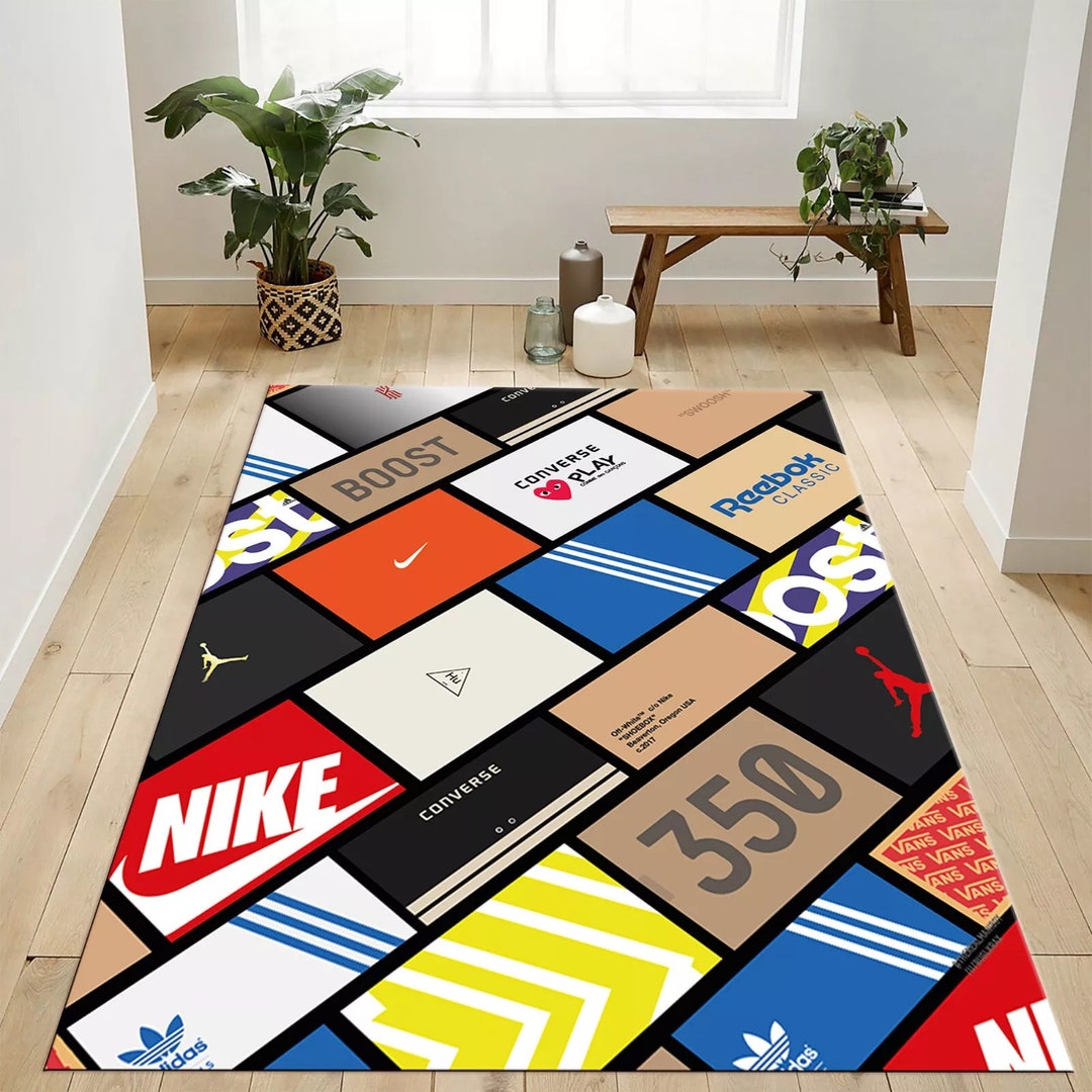 Sneakers Rug, Sport Rug, Sneakers Area Rug, Sport Area Rug, Shoes Rug ...