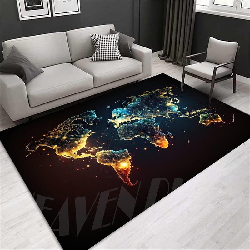 Futuristic Rugs - Etsy