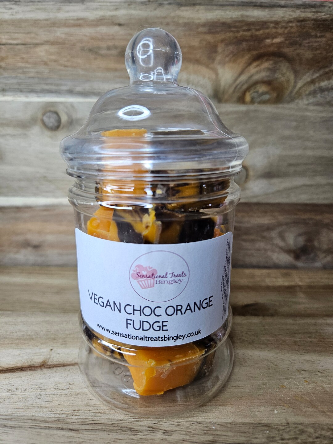 Vegan Chocolate Orange Fudge Jar - Etsy