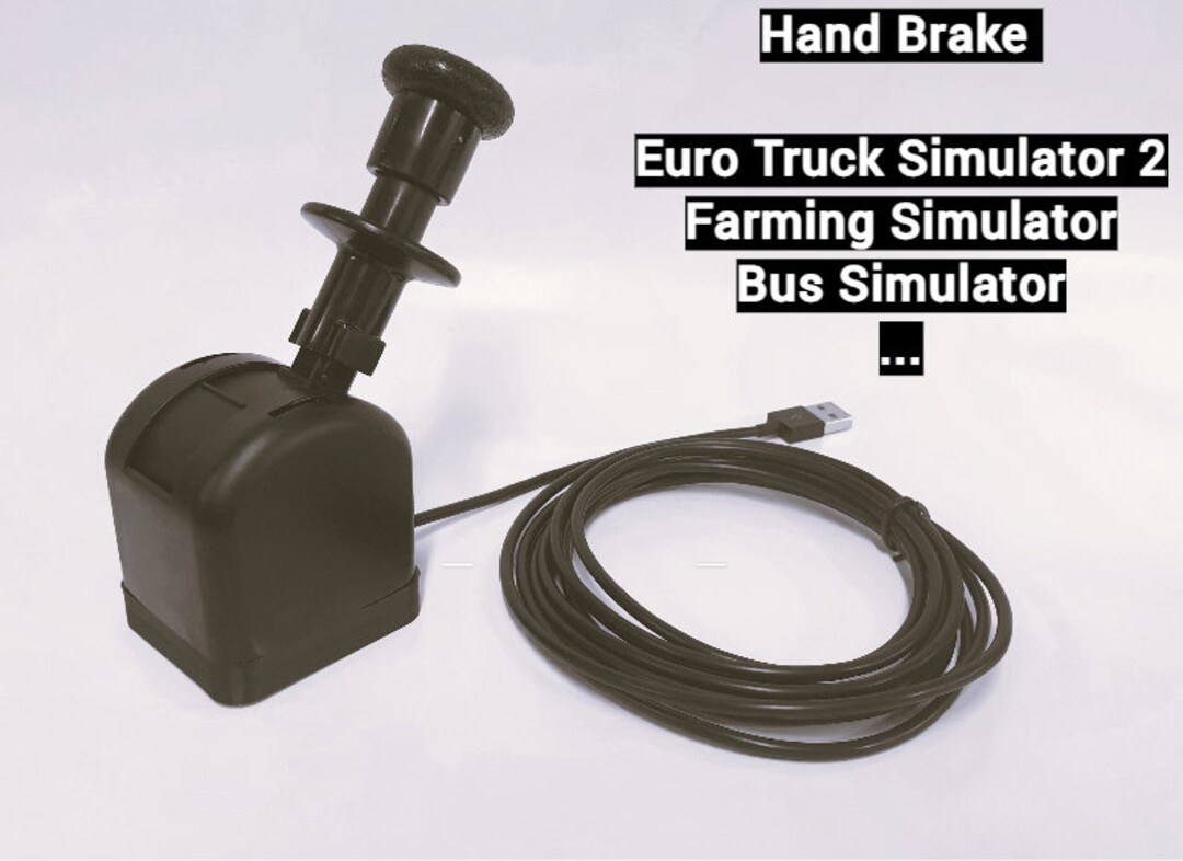 HAND BRAKE From Truck for the Simulation Games Realistic Euro Truck ...