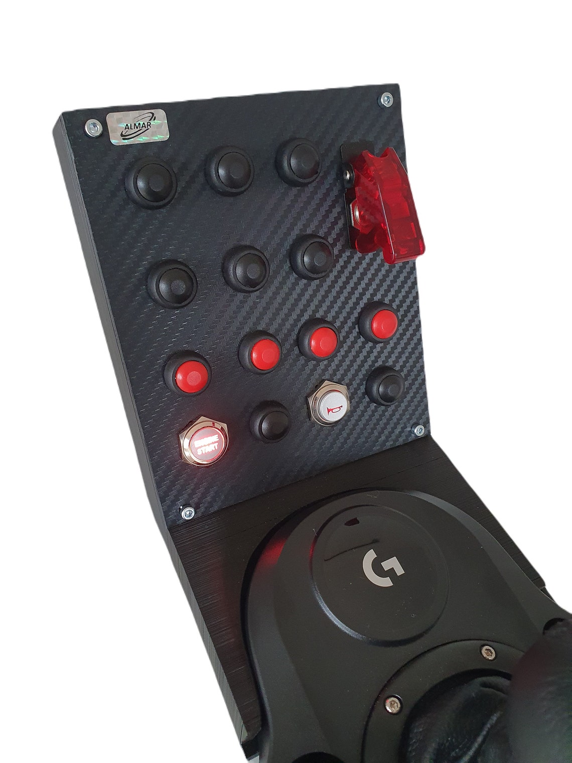 Button Box for Logitech G29/G920/G923 Shifter ETS2 ATS Sim Racing Truck ...