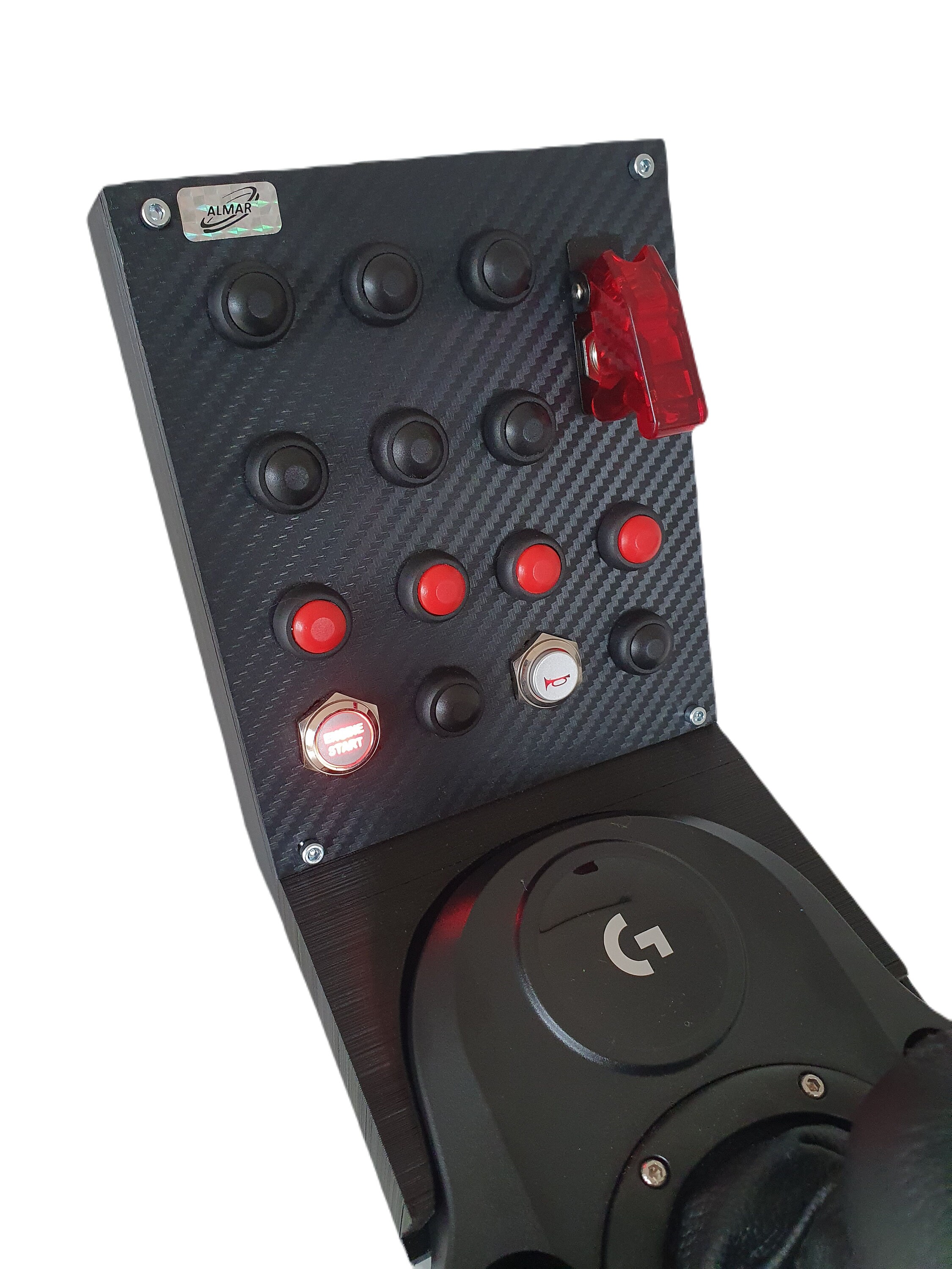 Button Box for Logitech G29/G920/G923 Shifter ETS2 ATS Sim Racing Truck ...