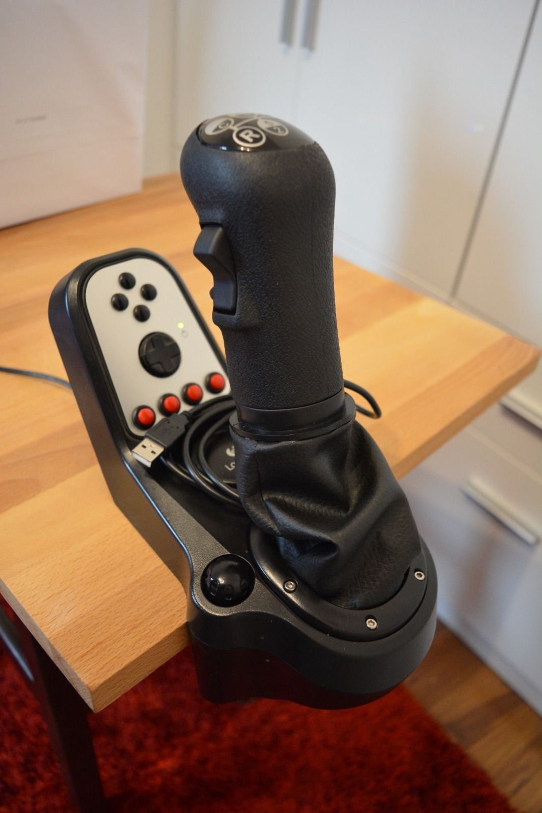 Shift Knob From Real Truck VOLVO to Shifter Logitech Trustmaster Th8a ...